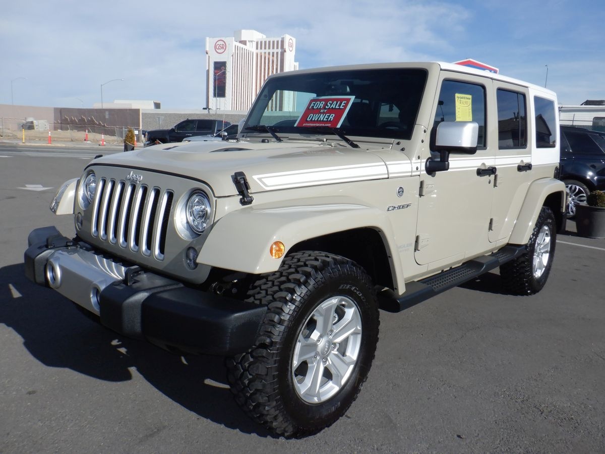 2017 Jeep Wrangler Unlimited Chief - For Sale By Owner at Private Party ...